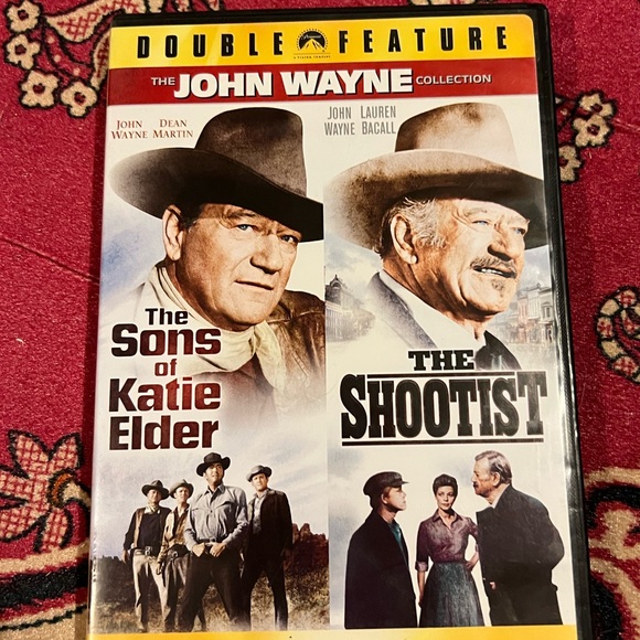 Media | John Wayne Double Feature Dvd | Poshmark